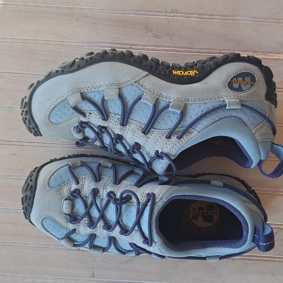 Merrell | Shoes | Merrell Chameleon Cargo Vent Light Blue Grey Hiking ...